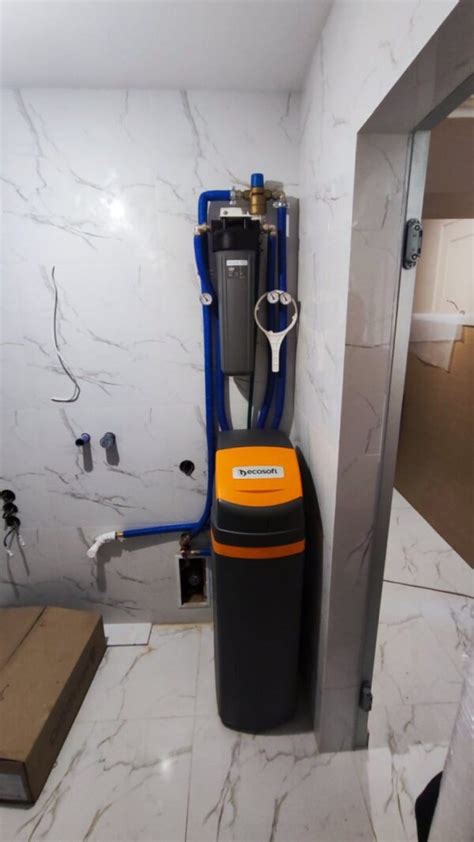 Компактний фільтр знезалізнення та помякшення води Ecosoft Titanium Gold 250 купити за кращою