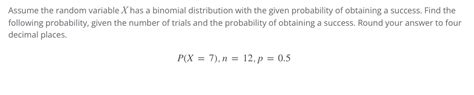 Solved Assume The Random Variable X Has A Binomial Chegg Com