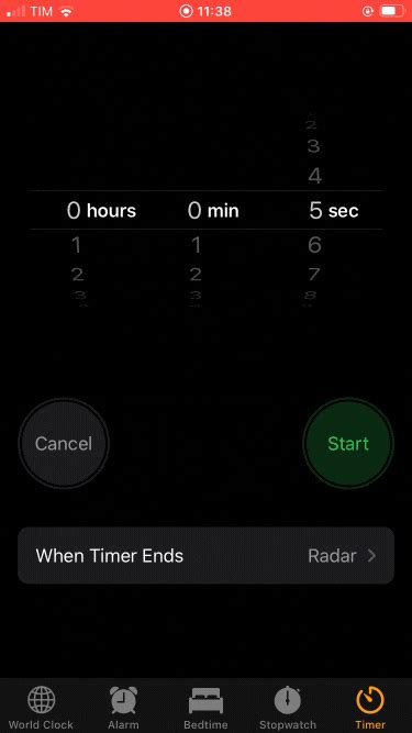 Why The IPhone Timer App Displays A Fake Time