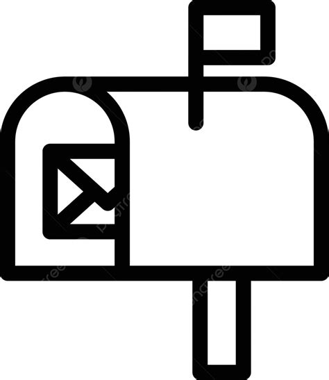 postbox envelope address vector vector envelope address vector png