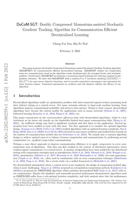 docom sgt doubly compressed momentum assisted stochastic gradient tracking algorithm for