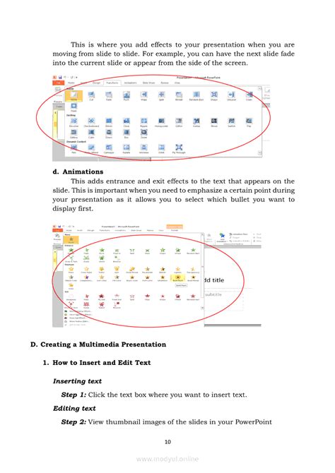 EPP ICT Quarter Module Slide Presentation With Multimedia Using