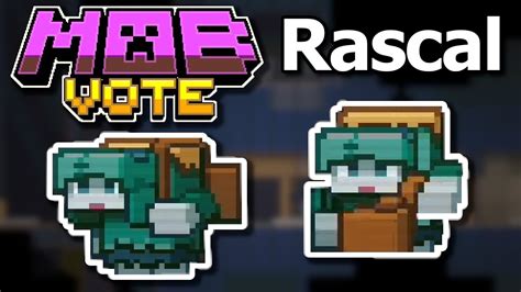 Everything About The Rascal Minecraft Live Mob Vote 2022 Youtube