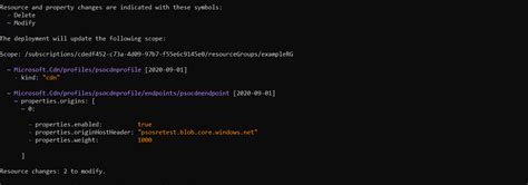 Noise On Microsoft Cdn Profiles · Issue 217 · Azure Arm Template Whatif · Github