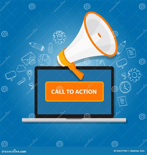 Call Action Button Vector Illustration 47574556