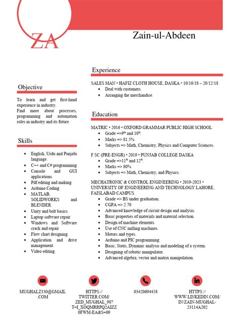 cv 1 pdf computer programming engineering