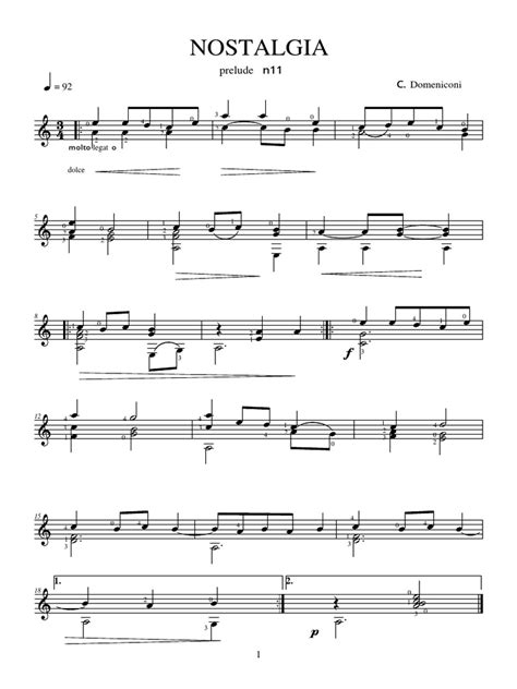 Nostalgia Notes Overview Pdf