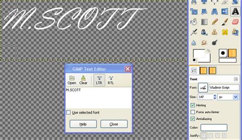 How To Make A Simple Watermark In GIMP Scott Photographics Free Photography GIMP