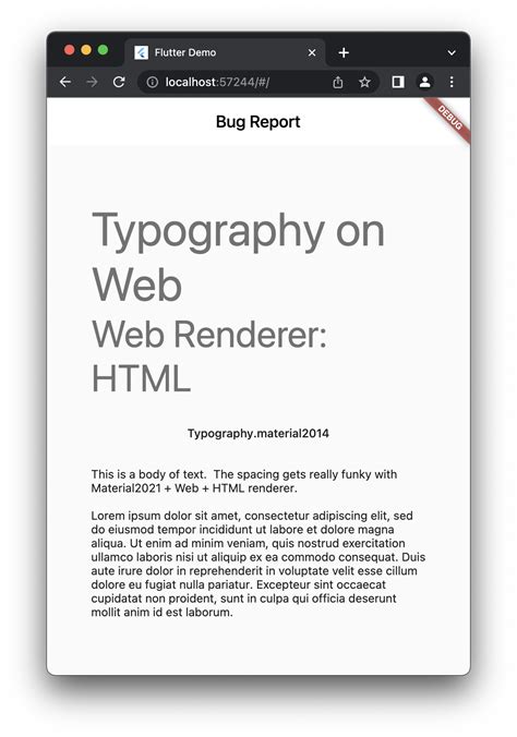 Web Typography Material2018 And Material2021 Have Broken Kernings For