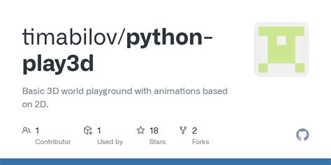 GitHub Timabilov Python Play D Basic D World Playground With Animations Based On D
