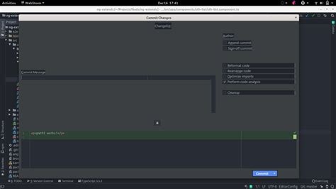 Broken Git Commit Window · Issue 112 · One Darkjetbrains One Dark Theme · Github