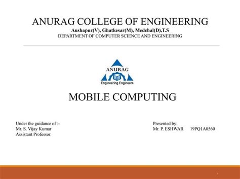 mobile computing ppt ppt computer networking computing