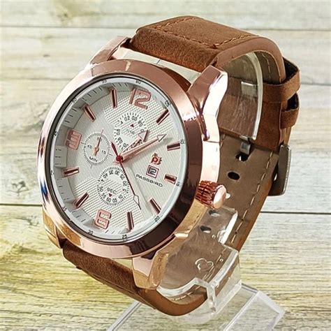 خرید و قیمت ساعت بند چرم Passbird طرح 3موتوره ترب