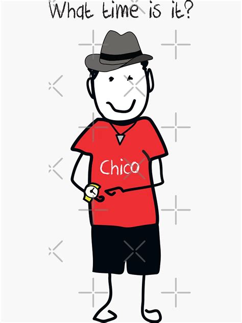 Chico Time Sticker By Dananddee Redbubble