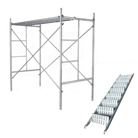 Steel H Frame Scaffold Tubular Metal Scaffolding Tower Frame