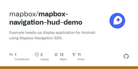 Github Mapboxmapbox Navigation Hud Demo Example Heads Up Display Application For Android