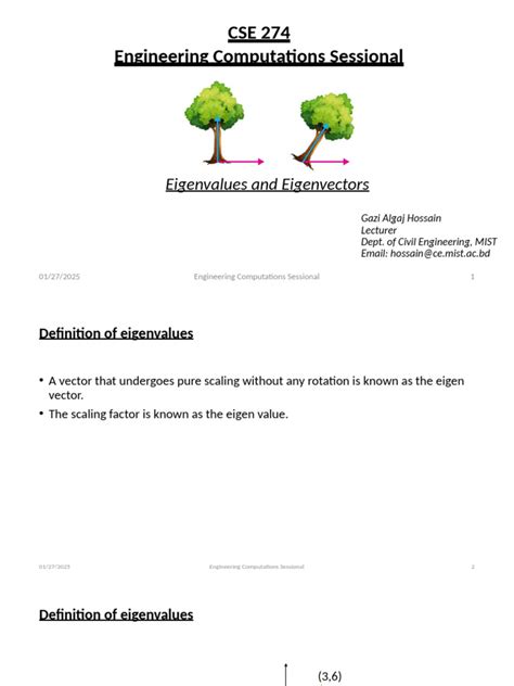 Eigen Value And Eigen Vectors Pdf Eigenvalues And Eigenvectors Physics