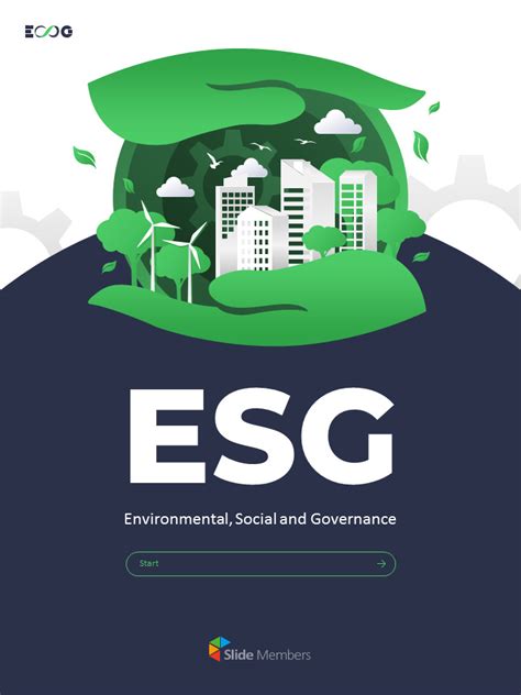 Esg Business Solution Simple Templates