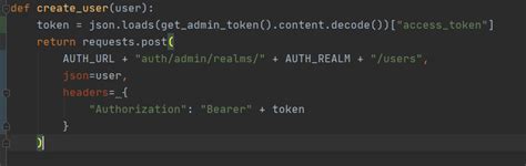 Python Creating Keycloak User From Docker Container Stack Overflow