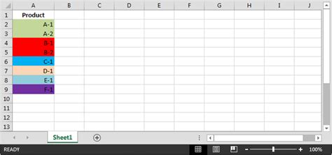 Filter Cells By Cell Color In Excel In C