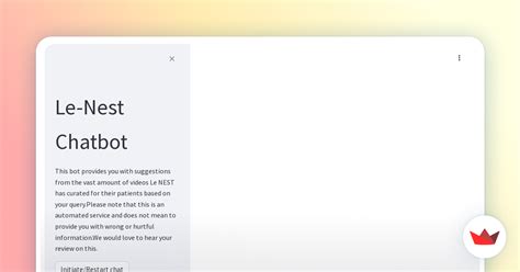 Chatbot · Streamlit