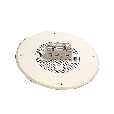 Edwards 965 8a 4rw Indoor Strobe Speaker Fire Alarm Green Wave