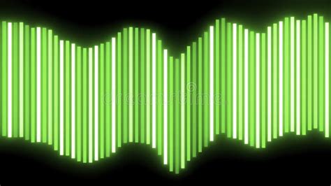 black background design a bright green connected and adjacent graph