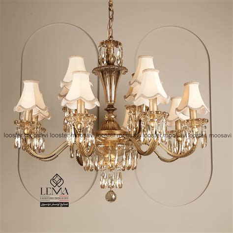 صنایع لوستر موسوی ‎ ‎⚜️ لوستر کوهیار با کریستال قطر ۷۰ سانت