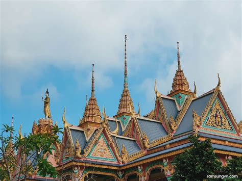 ChÙa Som Rong SÓc TrĂng NgÔi ChÙa ĐẬm ChẤt Khmer