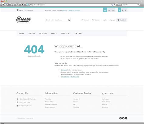 breeze — html5 and css3 store template by wpway themeforest