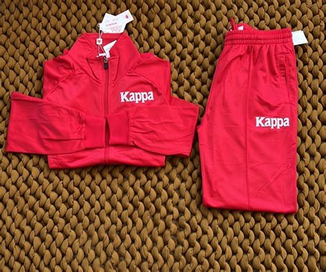 Kappa Red Tracksuits For Men Mercari