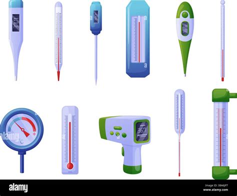 Digital Meat Thermometers Stock Vector Images Alamy