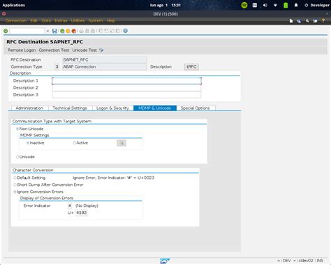 Solved Problems With Unicode In Rfc Sap Community