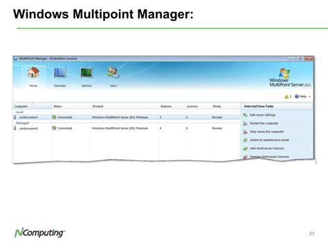 PPT Windows Multipoint Server PowerPoint Presentation Free Download ID