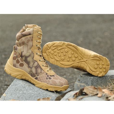 Python Desert Army Boots Tactical Military Boots Work Shoes Bota