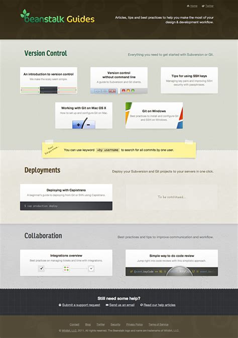 Learn Version Control With Beanstalk Guides — Beanstalk