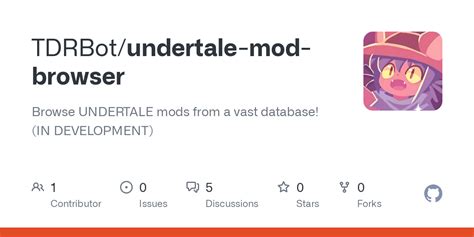 github tdrbot undertale mod browser browse undertale mods from a
