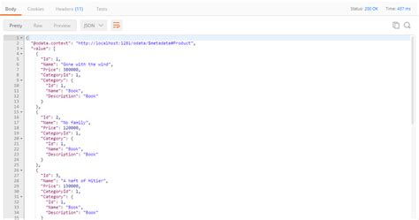query trong web api odata