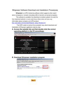 Winpower Software Download And Installation Winpower Software