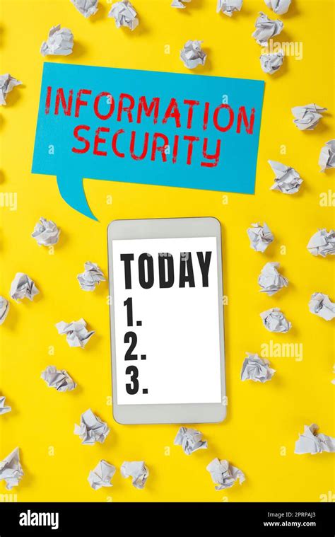 Hand Writing Sign Information Security Business Overview Infosec