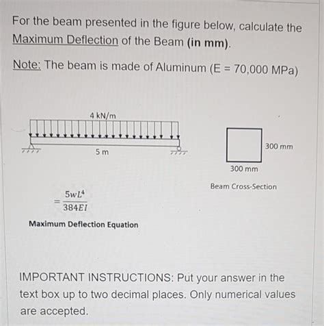 Solved For The T Beam Provided In The Figure Below Chegg