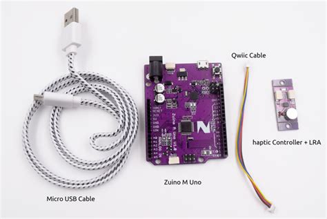 Zio Haptic Driver Lra Motor Qwiic Start Guide