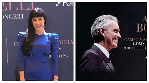 Susana Zabaleta Cantar Con Andrea Bocelli Durante Su Gira En M Xico Boletos Precios Y