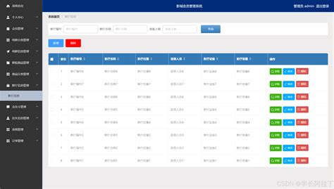 毕业设计：基于springboot的影城会员管理系统【代码 论文 ppt】 csdn博客
