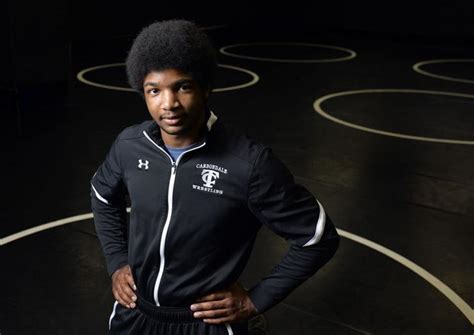 Wrestler Of The Year Carbondales Cameron Caffey Wins First State