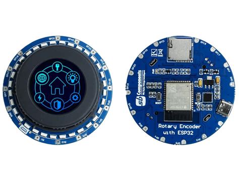buy rotary esp32 encoder with 1 28 display and esp32 s3 at the right
