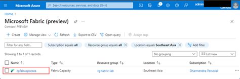 create and verify microsoft fabric capacity sqlservercentral