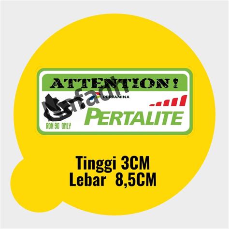 Jual Pertalite Stiker Pertalitestiker Tempelanstiker Mobilstiker