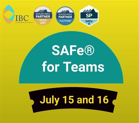 International Business Consultants Llc On Linkedin Ibc Teams Safeforteams Scaledagile