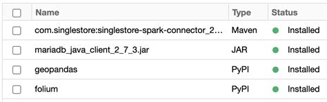 using singlestore as a geospatial database